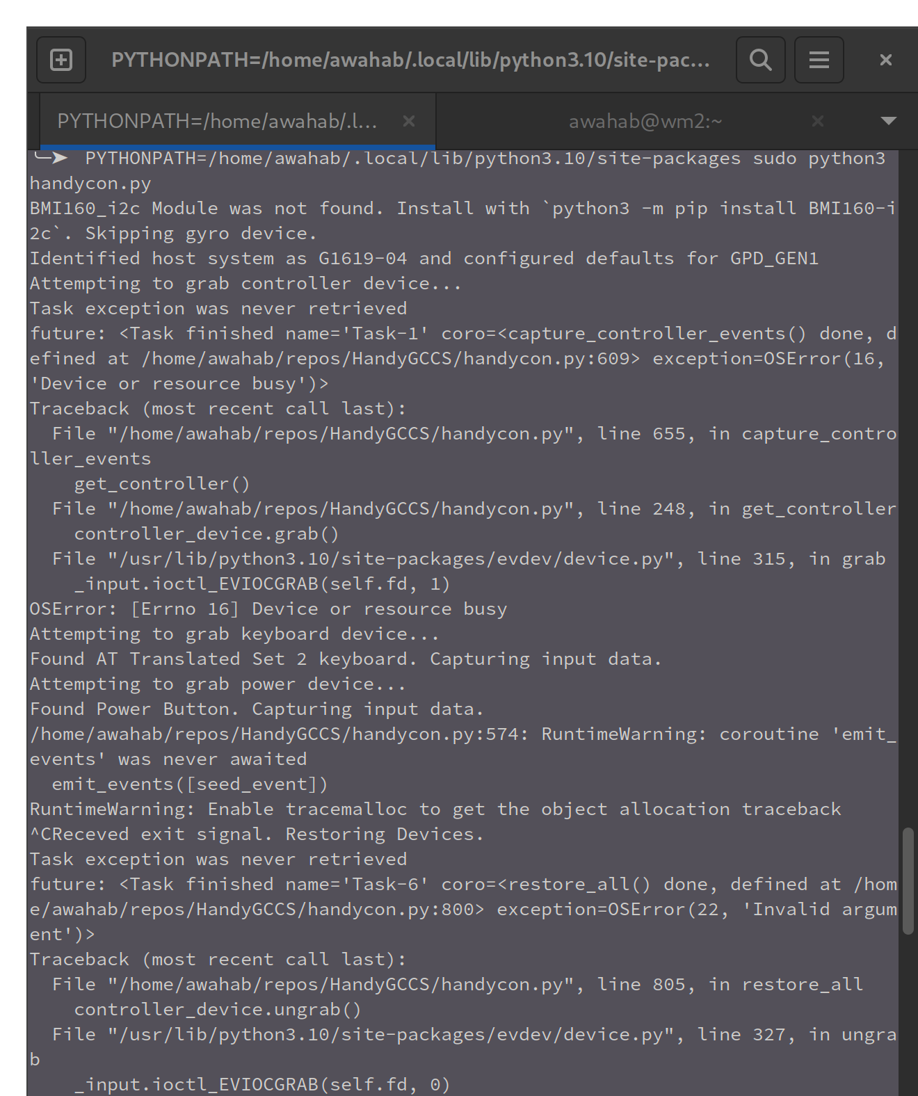 GPD Win Max 2 support · Issue #38 · ShadowBlip/HandyGCCS · GitHub