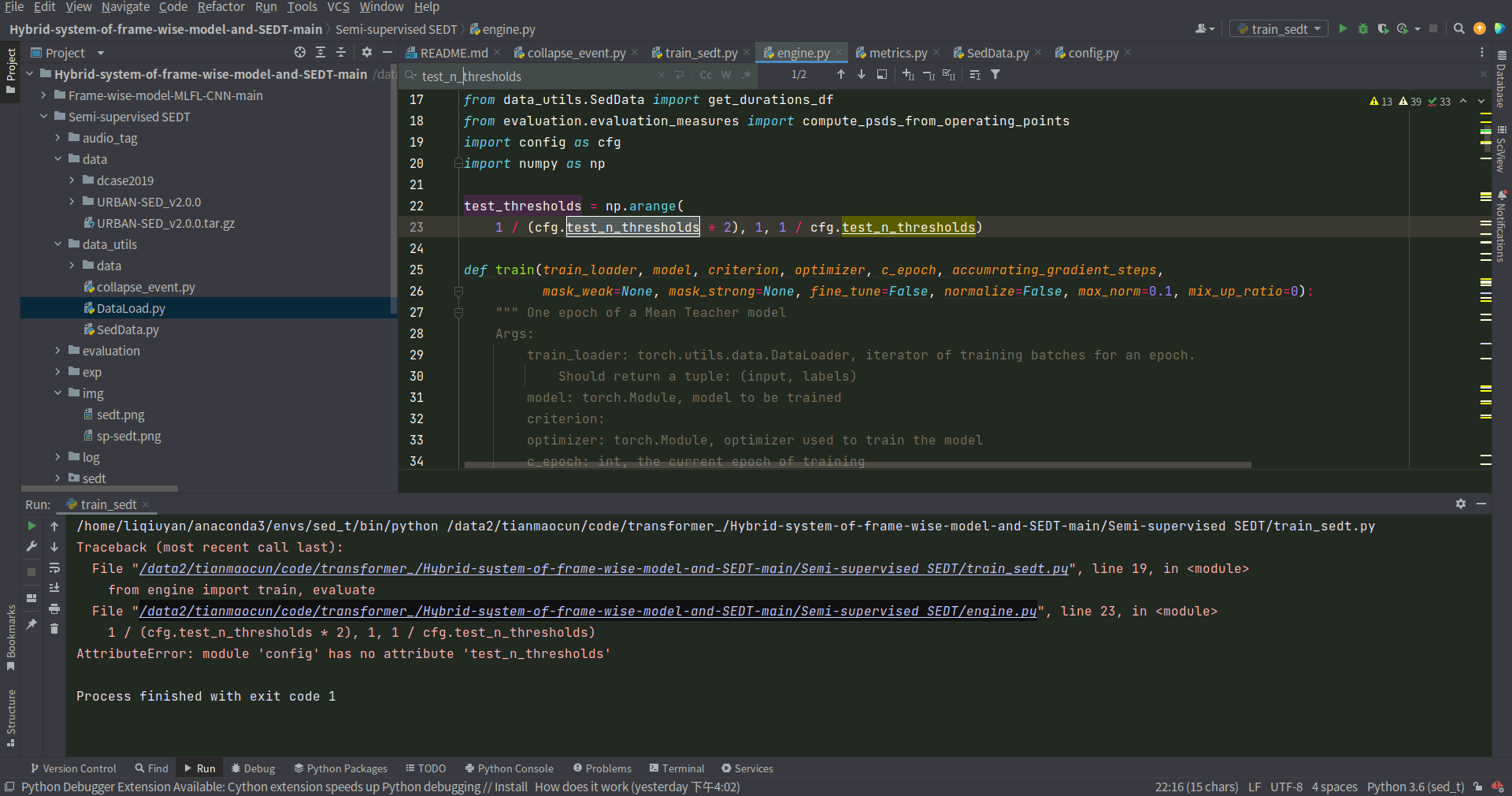 'test_n_thresholds' in 'config' · Issue #3 · 965694547/Hybrid-system-of ...