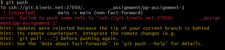 Git Push 관련 오류 질문드립니다 · Issue 17 · Snu Sf Classpp202302 · Github