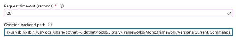 Application Gateway http settings incorrectly overriding backend path ...