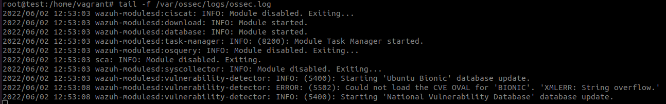 Vulnerability Detector Fix Ubuntu Bionic Xml Parsing · Issue 2937 · Wazuhwazuh Qa · Github