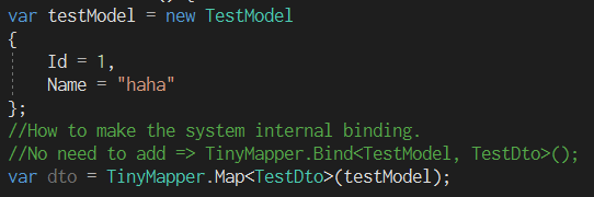 How can map without binding · Issue #63 · TinyMapper/TinyMapper · GitHub