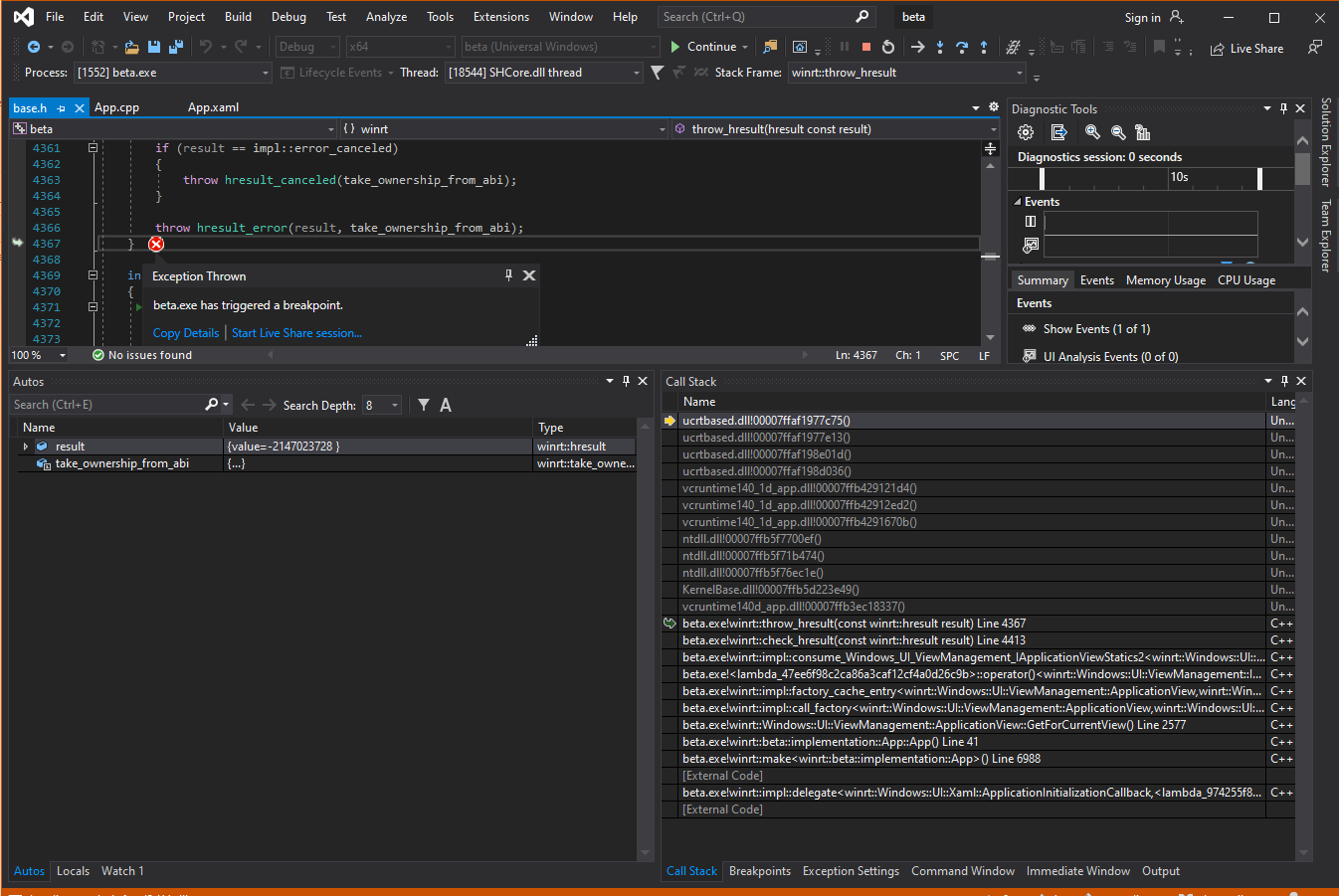 Trying to set min window size crashes React Native app · Issue #5232 ...