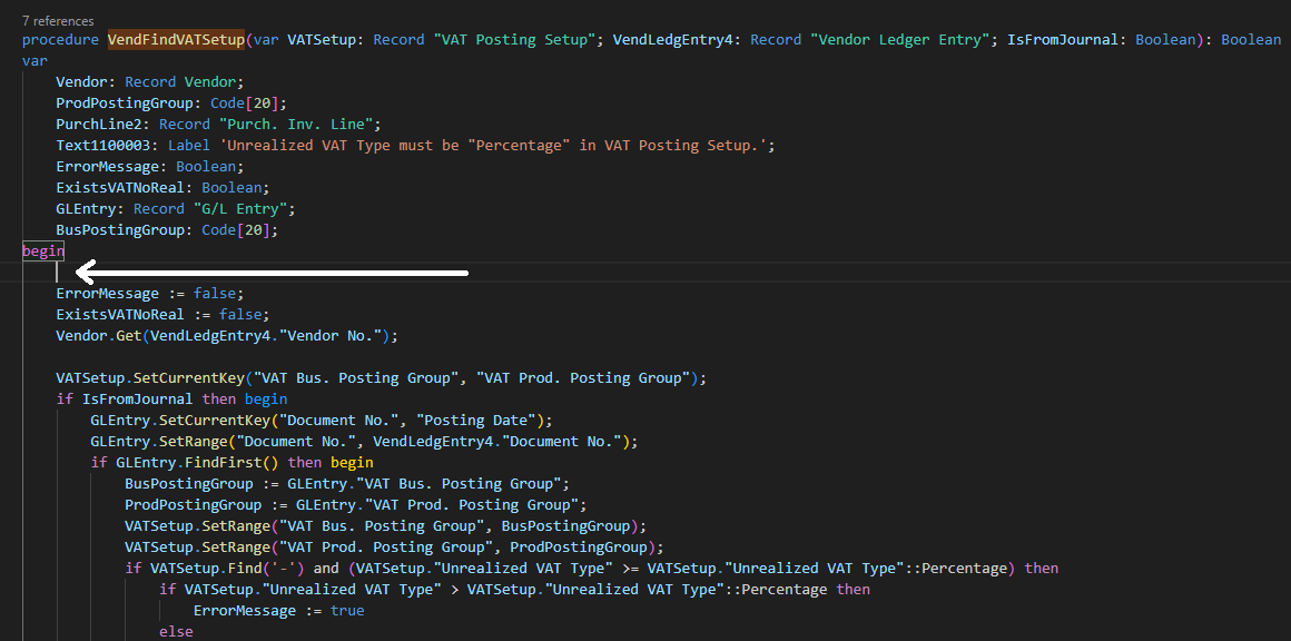 [EVENT REQUEST] - Codeunit 12 "Gen. Jnl.-Post Line" - Function VendFindVATSetup() · Issue #25088 ...