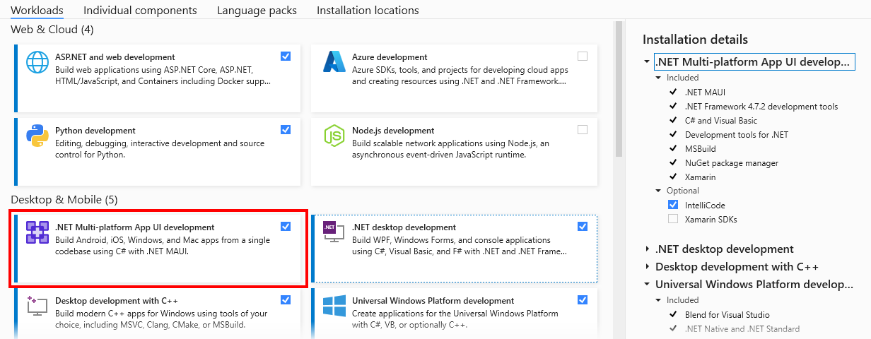 .NET MAUI work load installation error · Issue #25975 · dotnet/sdk · GitHub