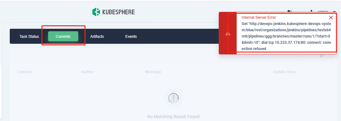Avoid getting commit records directly from Jenkins · Issue #731 · kubesphere/ks-devops · GitHub