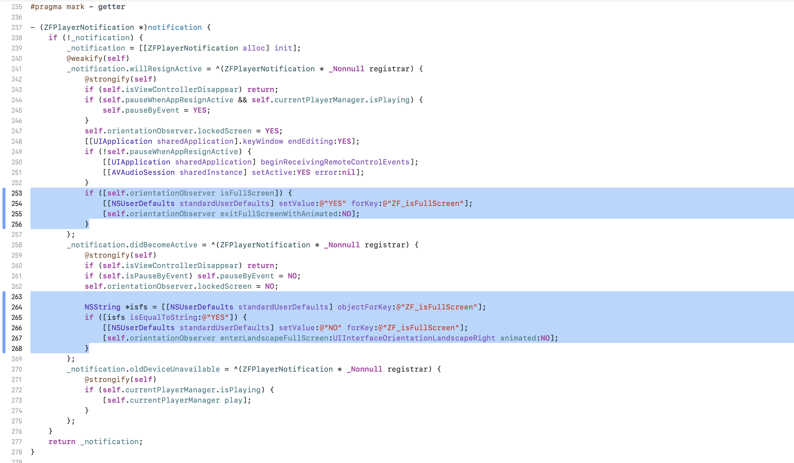 加上TabBar,push全屏播放,pop后的界面导航条高度没有恢复 · Issue #976 · renzifeng/ZFPlayer · GitHub
