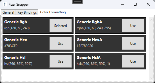 GitHub - JacoBijker/PixelSnapper: A Color Picker for Windows that allows you to retrieve the ...