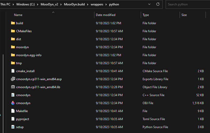 Error installing Python version of MoorDyn (the stand-alone version) · Issue #122 ...