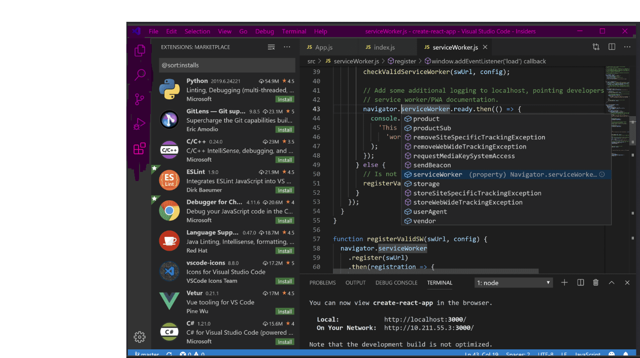 About Interface · Issue 193221 · Microsoftvscode · Github