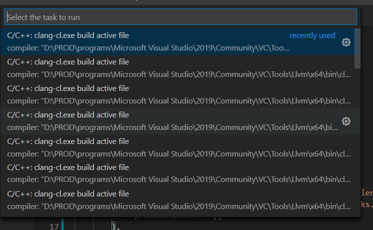 cppbuild is not registered in tasks.json after installation until a reload window occurs · Issue ...