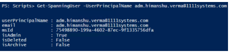 compare permissions of two accounts · Issue #71 · SpanningCloudApps/SB365-Powershell · GitHub