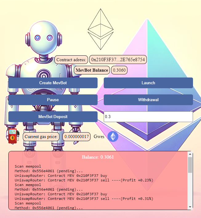GitHub - kaipnOV/MevBot-AI: 📌AI WEB3 Mev B0T. For Desktop and ... GitHub - kaipnOV/MevBot-AI: 📌AI WEB3 Mev B0T. For Desktop and ...