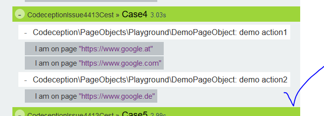 HTML Report wrong steps/substeps nesting · Issue #4413 · Codeception/Codeception · GitHub