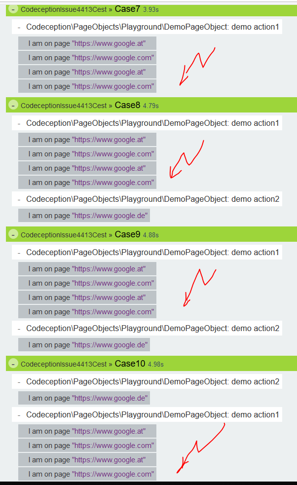 HTML Report wrong steps/substeps nesting · Issue #4413 · Codeception/Codeception · GitHub