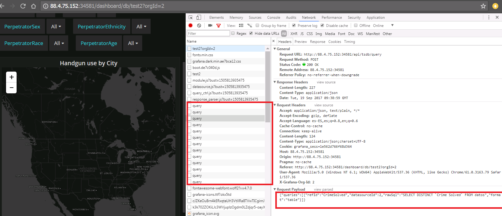No points showed when load dashboard until I click on refresh button · Issue #95 · grafana ...