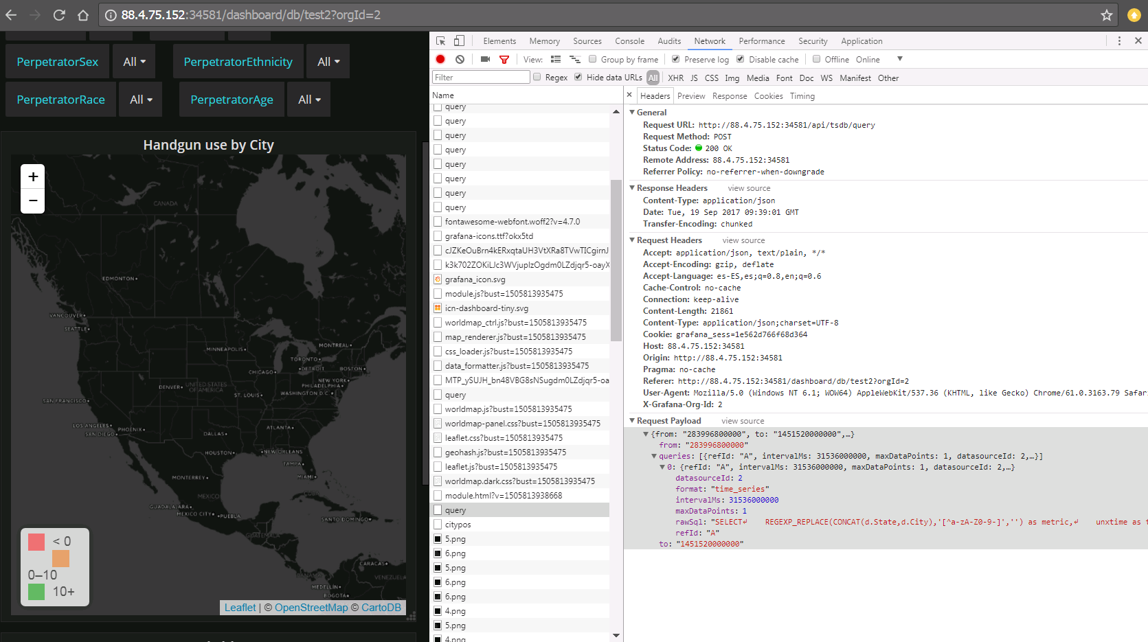 No points showed when load dashboard until I click on refresh button ...