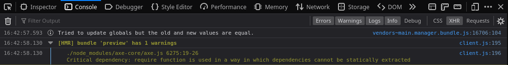 [@storybook/addon-a11y]: Critical dependency issue · Issue #14321 · storybookjs/storybook · GitHub