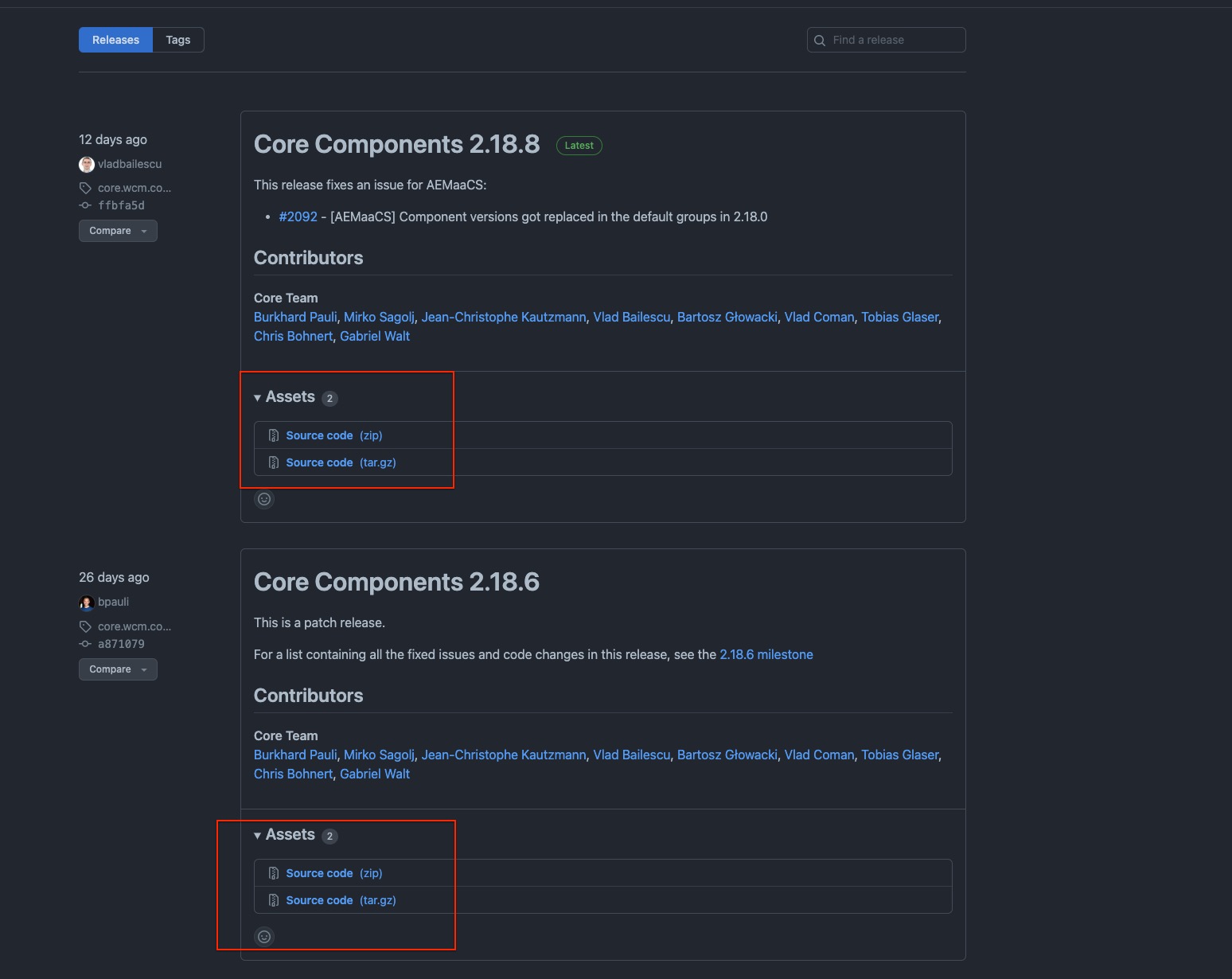 v2.8.16 and 2.8.18 do no publish release assets on Github · Issue #2115 ...