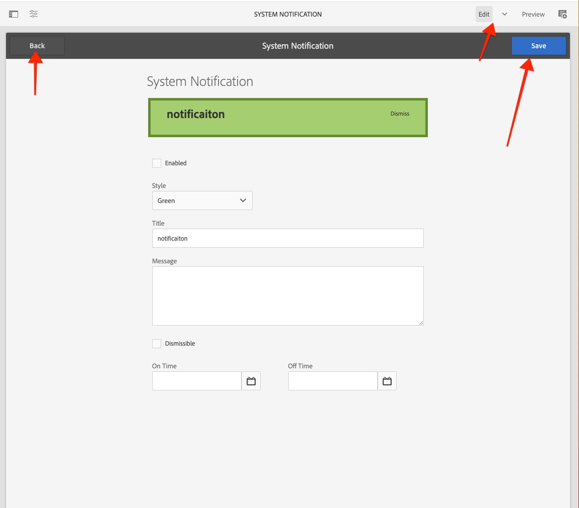Fix - System Notifications · Issue #2989 · Adobe-Consulting-Services/acs-aem-commons · GitHub