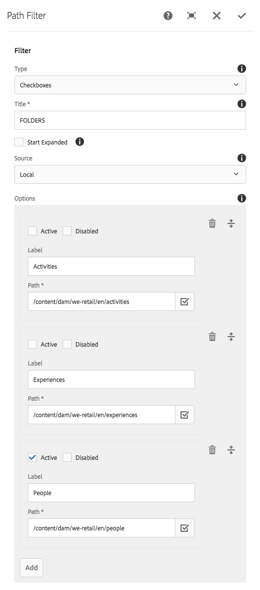 Path Filter - Allows users to filter by preset paths · Issue #128 ...