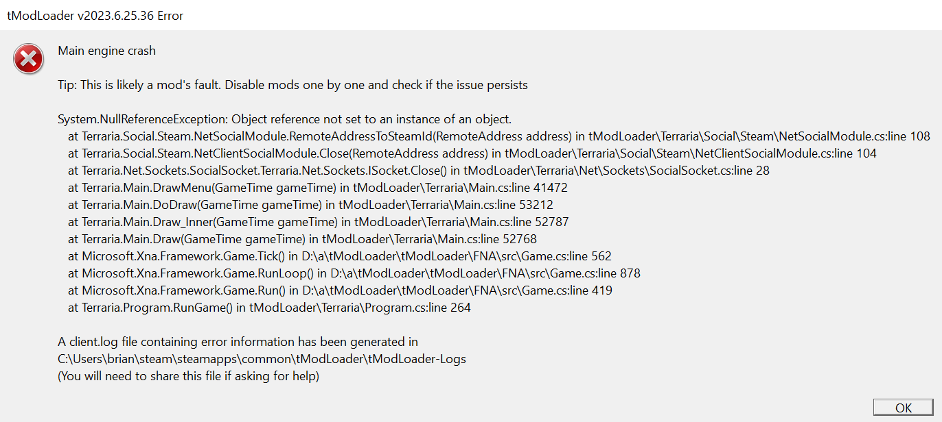 World Generation becomes stuck after cancelling previous world gen · Issue #17 · JavidPack ...