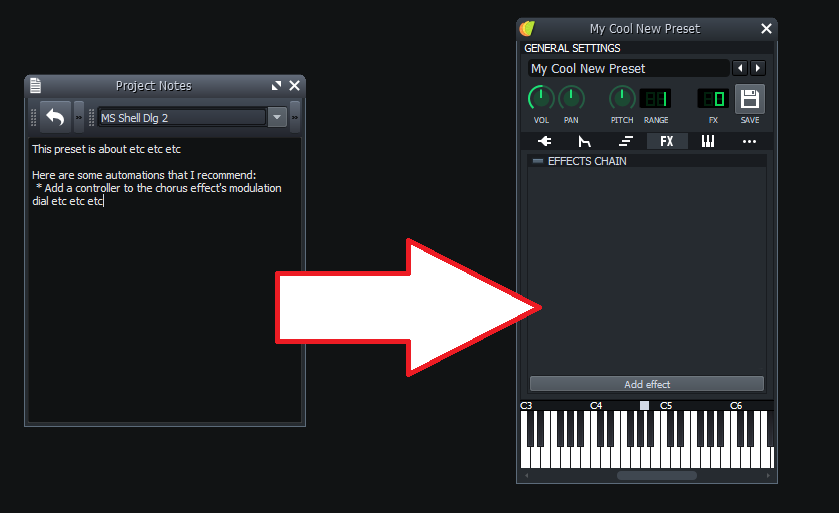 Notepad Effect for instruments and mixer channels. · Issue #5929 · LMMS ...