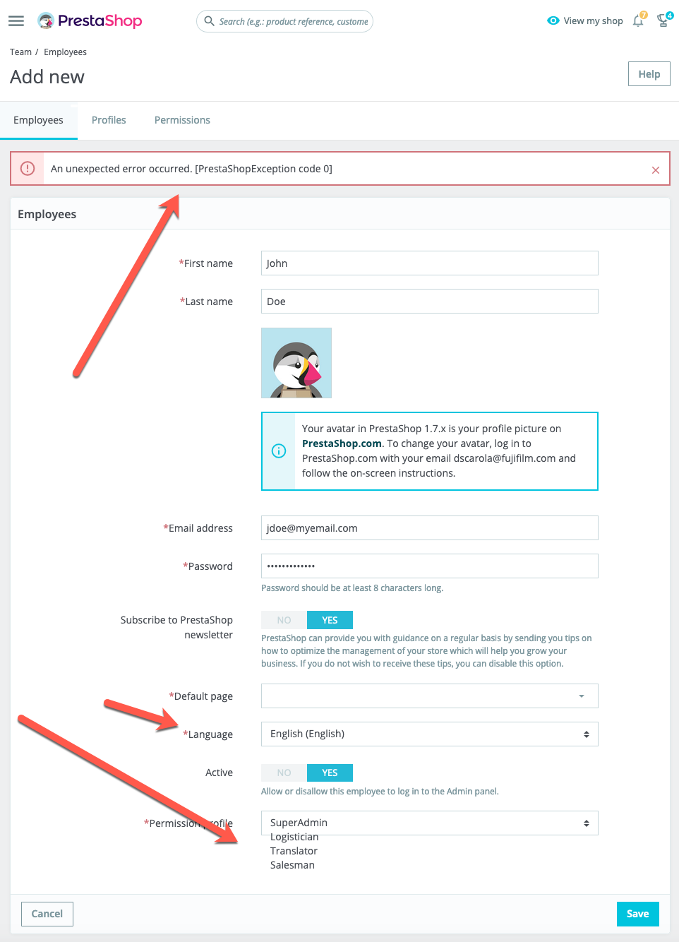 [PHP Compatibility] Unable to Access Translations or add Team Members w/ PHP 7.4 · Issue #18970 ...