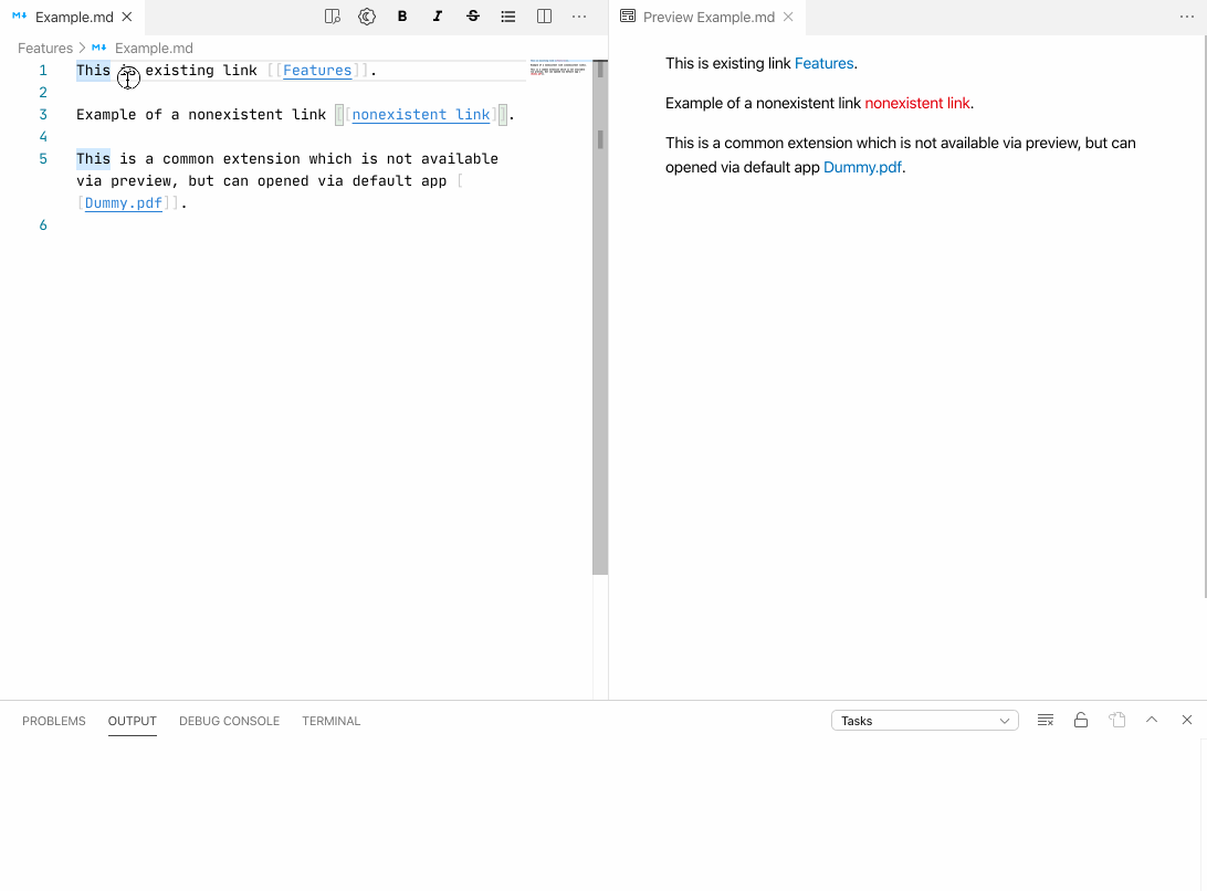 Built-in markdown preview & custom command execution · Issue #102532 · microsoft/vscode · GitHub