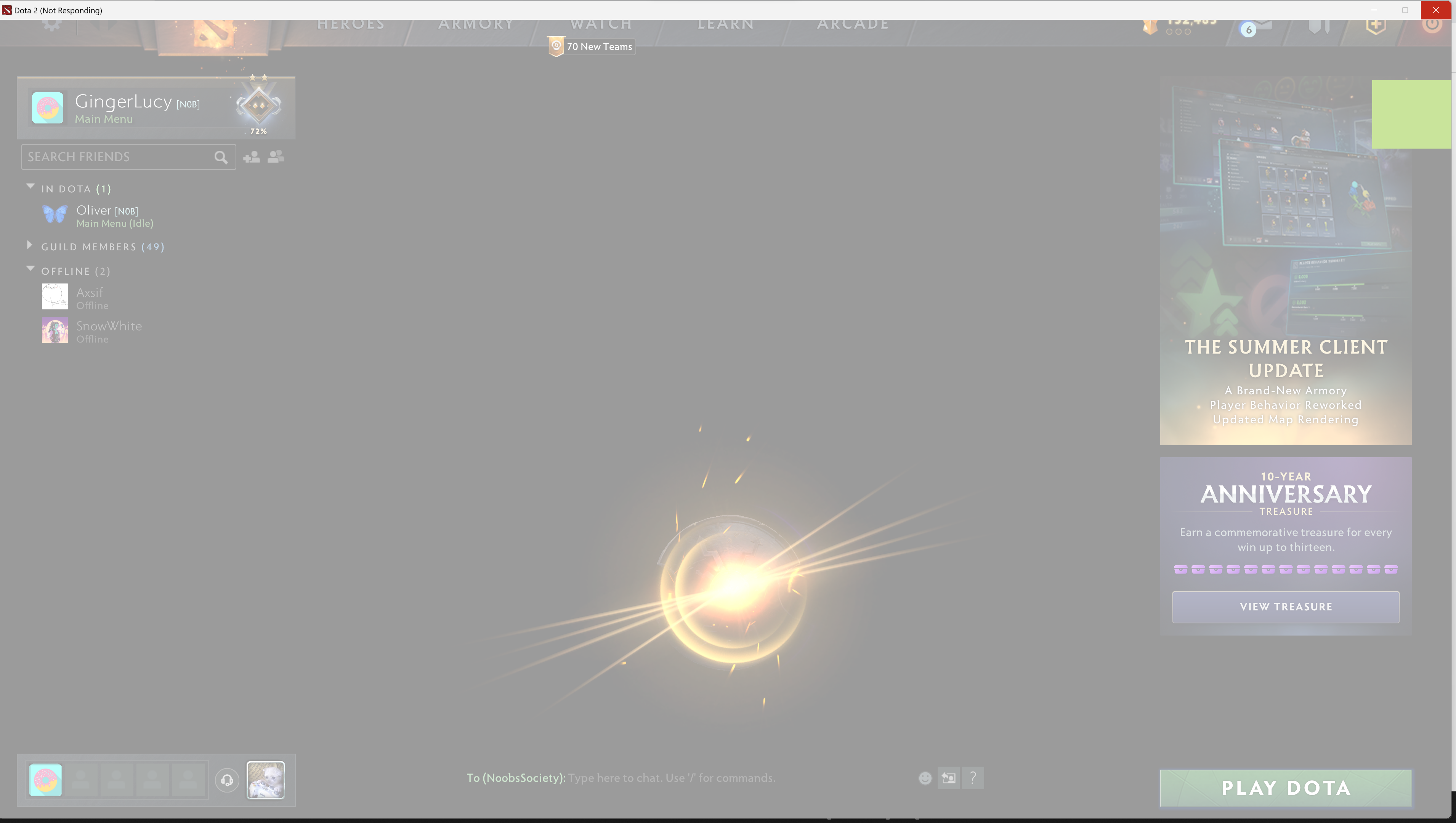 Dota2 freezes after loading · Issue #11954 · ValveSoftware/Dota2-Gameplay · GitHub