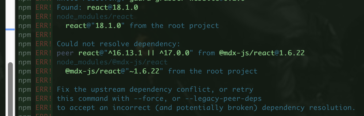 Docs Specify Mdx Version To Install · Issue 2133 · System Uitheme Ui · Github 8093