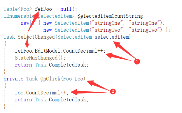 Bug Table组件的编辑弹窗中，使用代码修改了字段的值后，不会立即刷新 · Issue 2152 · Dotnetcorebootstrapblazor · Github