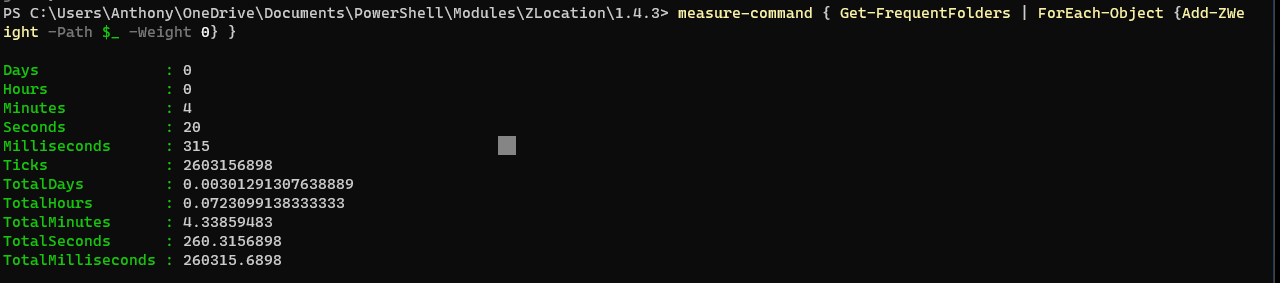 Get-FrequentFolders in ssh session is very slow · Issue #134 · vors ...