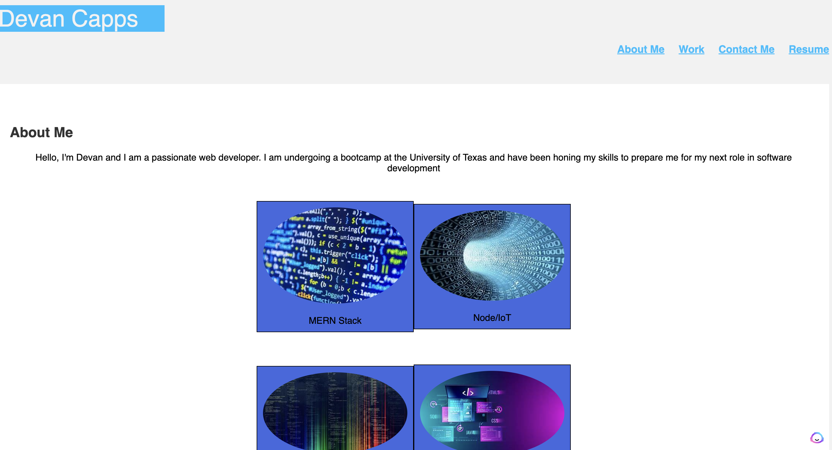 GitHub - devancapps/Professional-Portfolio: Portfolio that showcases ...