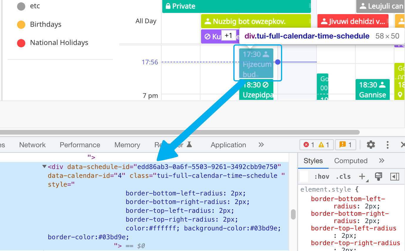 Could I get the $vm DOM event in vue-calendar? · Issue #1274 · nhn/tui ...
