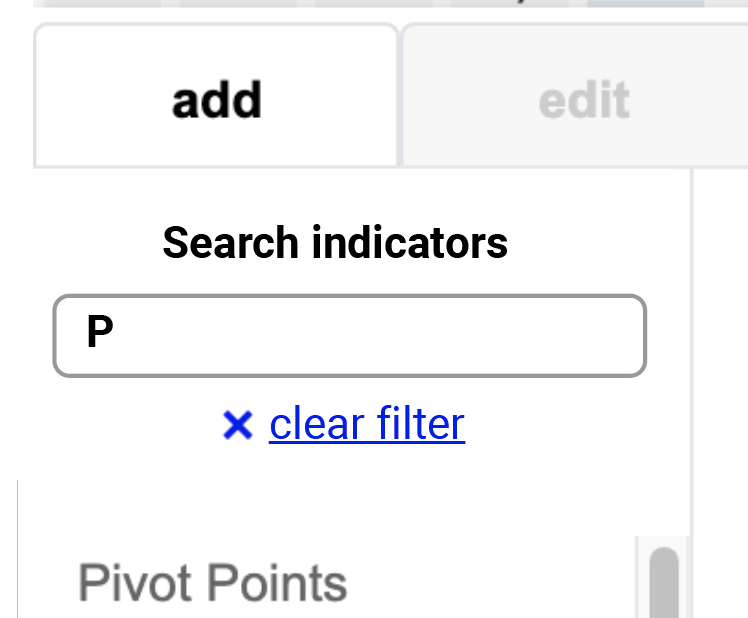 Stock Tools Create Filter Searchbox For Technical Indicators Popup · Issue 16019 · Highcharts