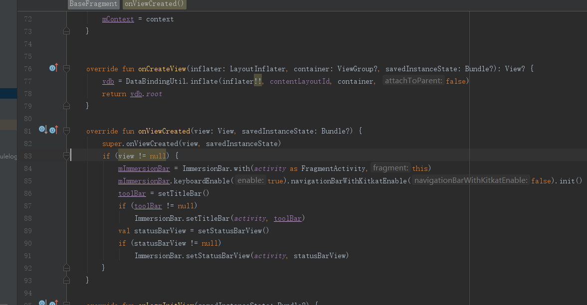 在Fragment里使用时，请先在加载Fragment的Activity里初始化！！！ · Issue #89 · gyf-dev/ImmersionBar · GitHub