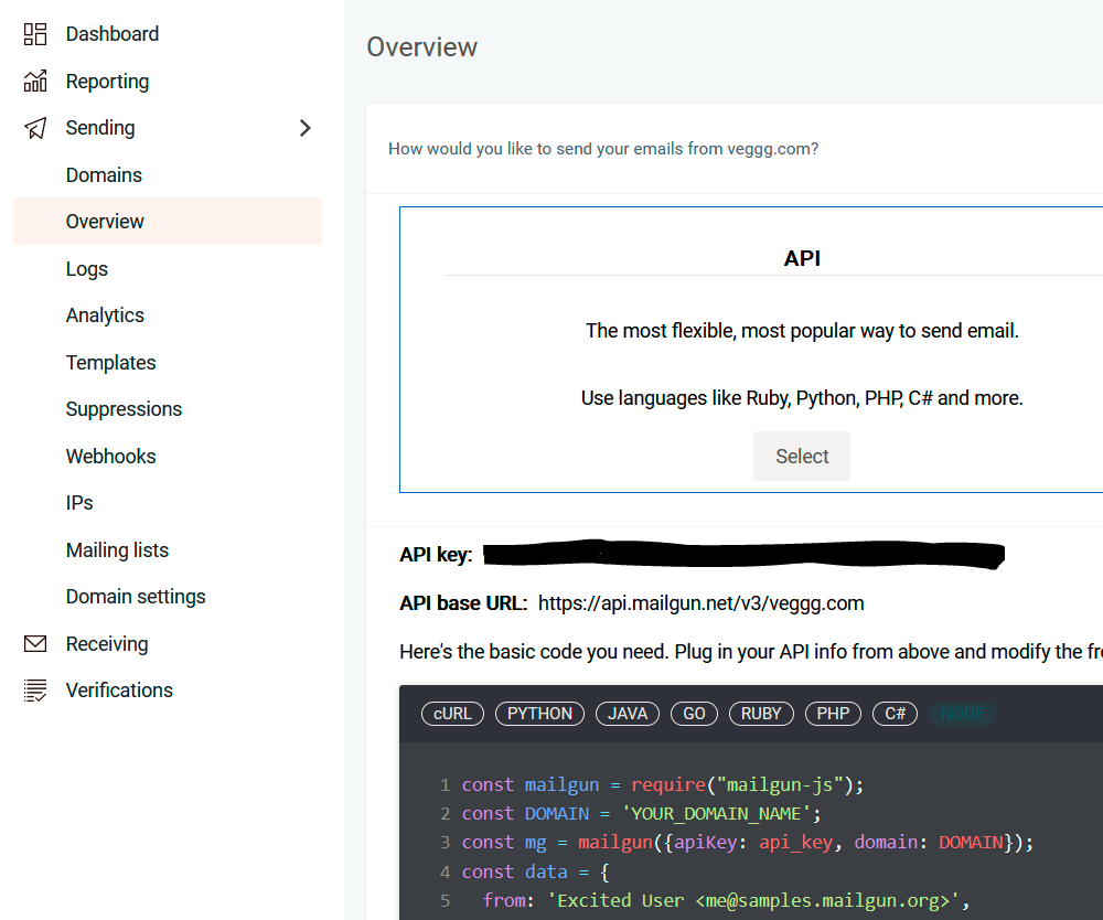 docs: mailgun-js is deprecated and has security vulnerabilities. Please update your guides ...