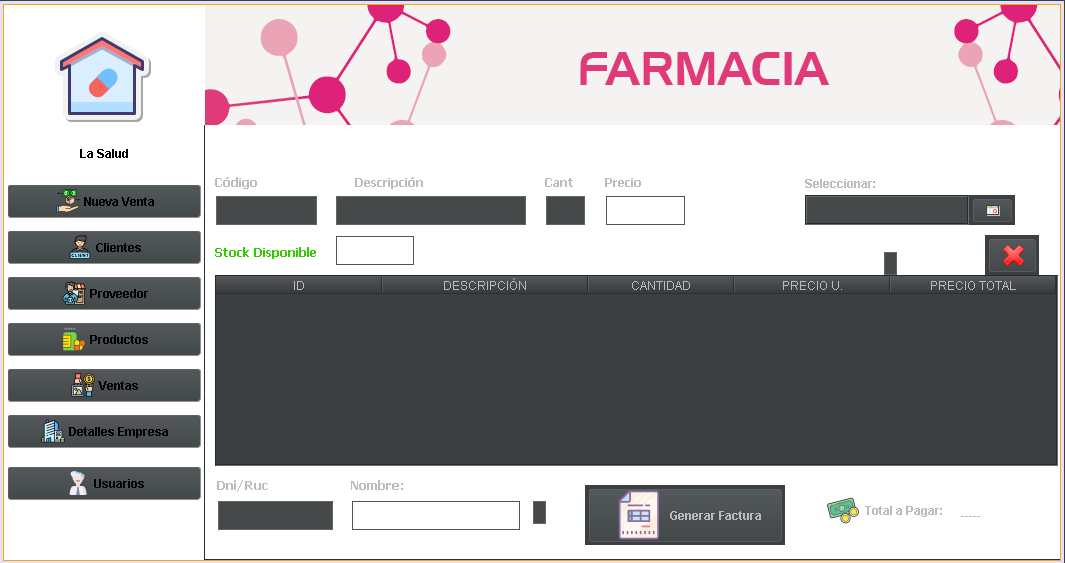 GitHub - danyelcm2/LaSaludFarmaciaProyectoP2: proyecto Universidad ...