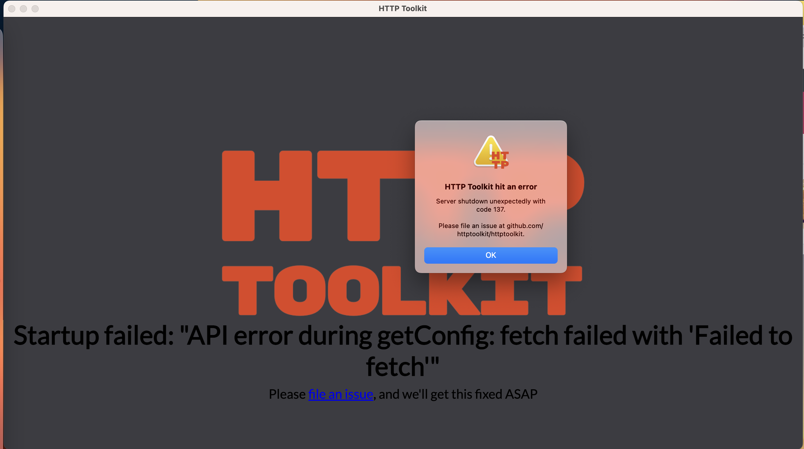 Bug Server Shutdown Unexpectedly With Code 137 · Issue 475 · Toolkittoolkit · Github