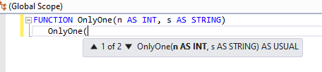 Intellisense doesn't show function overloads · Issue #692 · X-Sharp/XSharpPublic · GitHub