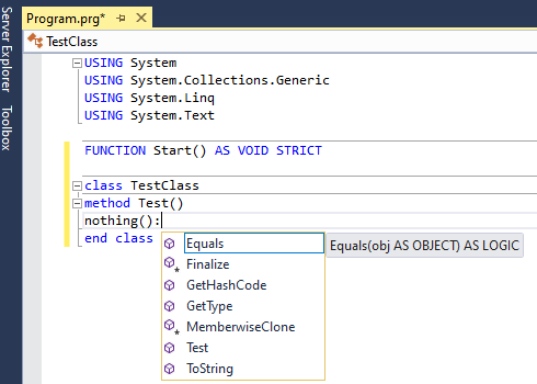 Code completion popping up for non existing identifiers · Issue #793 · X-Sharp/XSharpPublic · GitHub