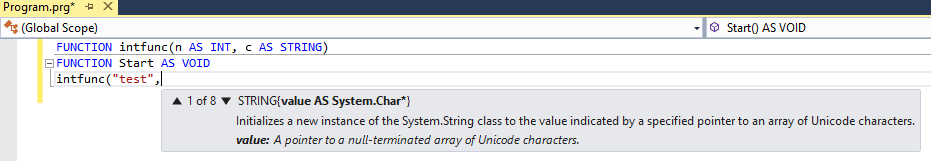 Some intellisense issues · Issue #804 · X-Sharp/XSharpPublic · GitHub