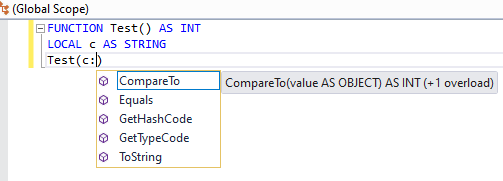 Intellisense problem with closing paren · Issue #826 · X-Sharp/XSharpPublic · GitHub