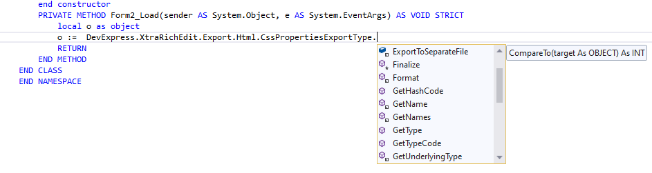 Intellisense for enums · Issue #1064 · X-Sharp/XSharpPublic · GitHub