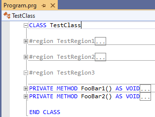 Problems with collapsing/expanding code in the editor · Issue #1233 · X-Sharp/XSharpPublic · GitHub