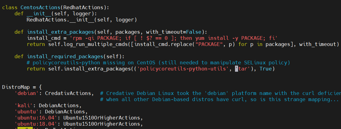 Azure Linux Diagnostic Extension: Does not install on RHEL 8.1 due to lack of policycoreutils ...