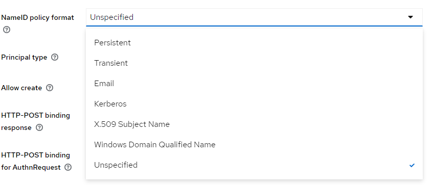 External IDP Azure error : XML attribute 'Format' in the SAML message ...