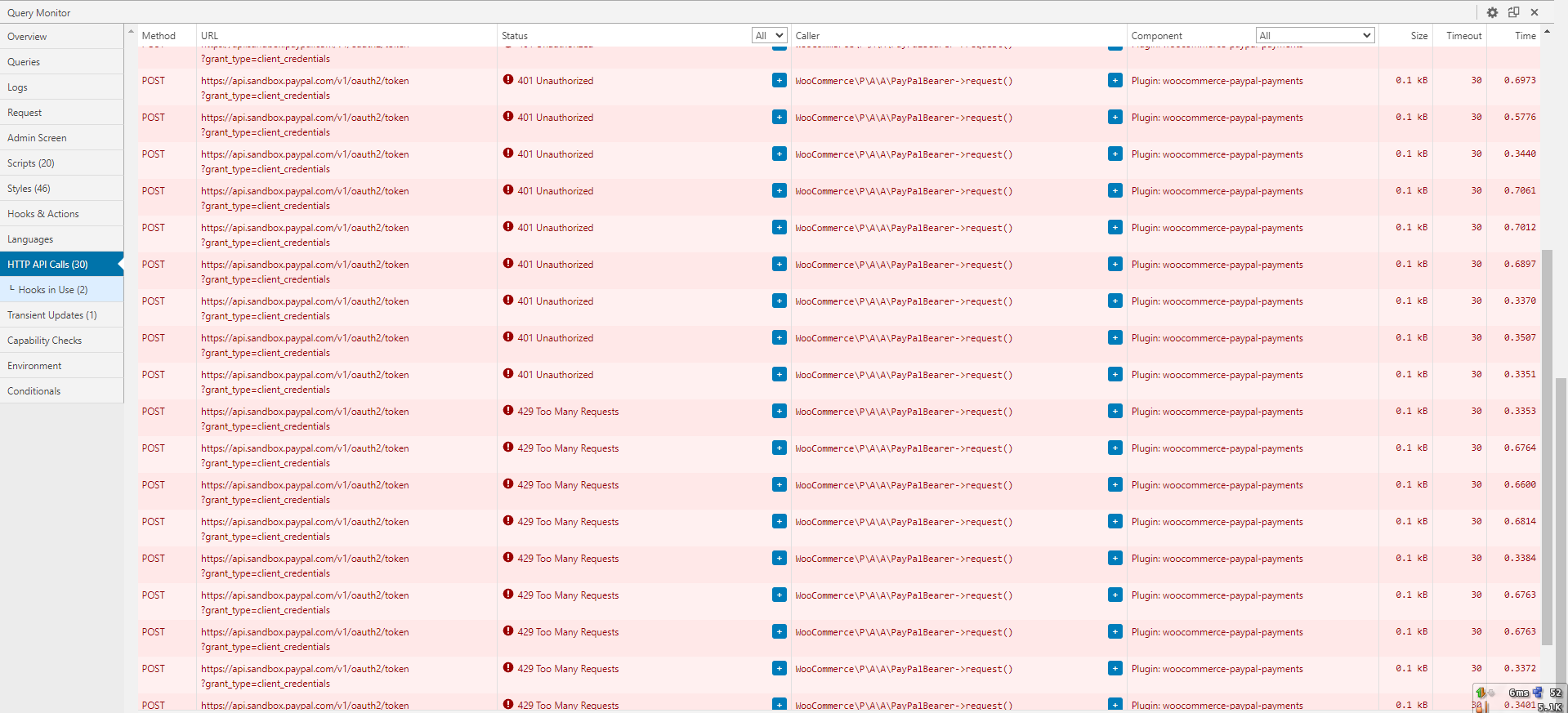 PayPal api error "429 Too Many Requests" · Issue #1034 · woocommerce/woocommerce-paypal-payments ...