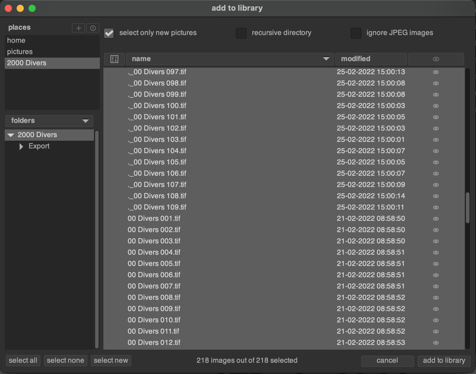 macOS filesystem metadata files included on import · Issue #11225 · darktable-org/darktable · GitHub